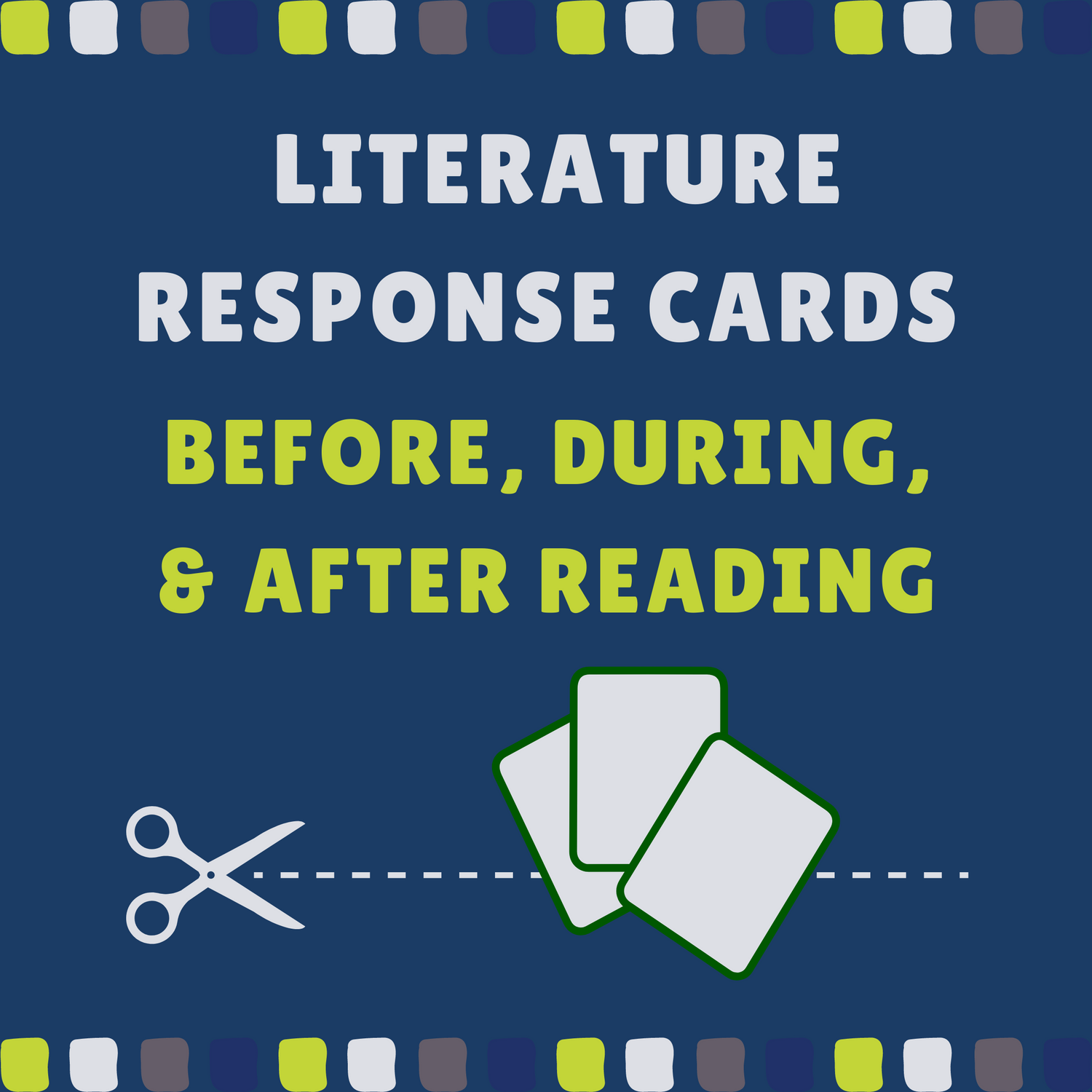 Literature Response Cards STRIVE TLC Literature Response Cards STRIVE TLC