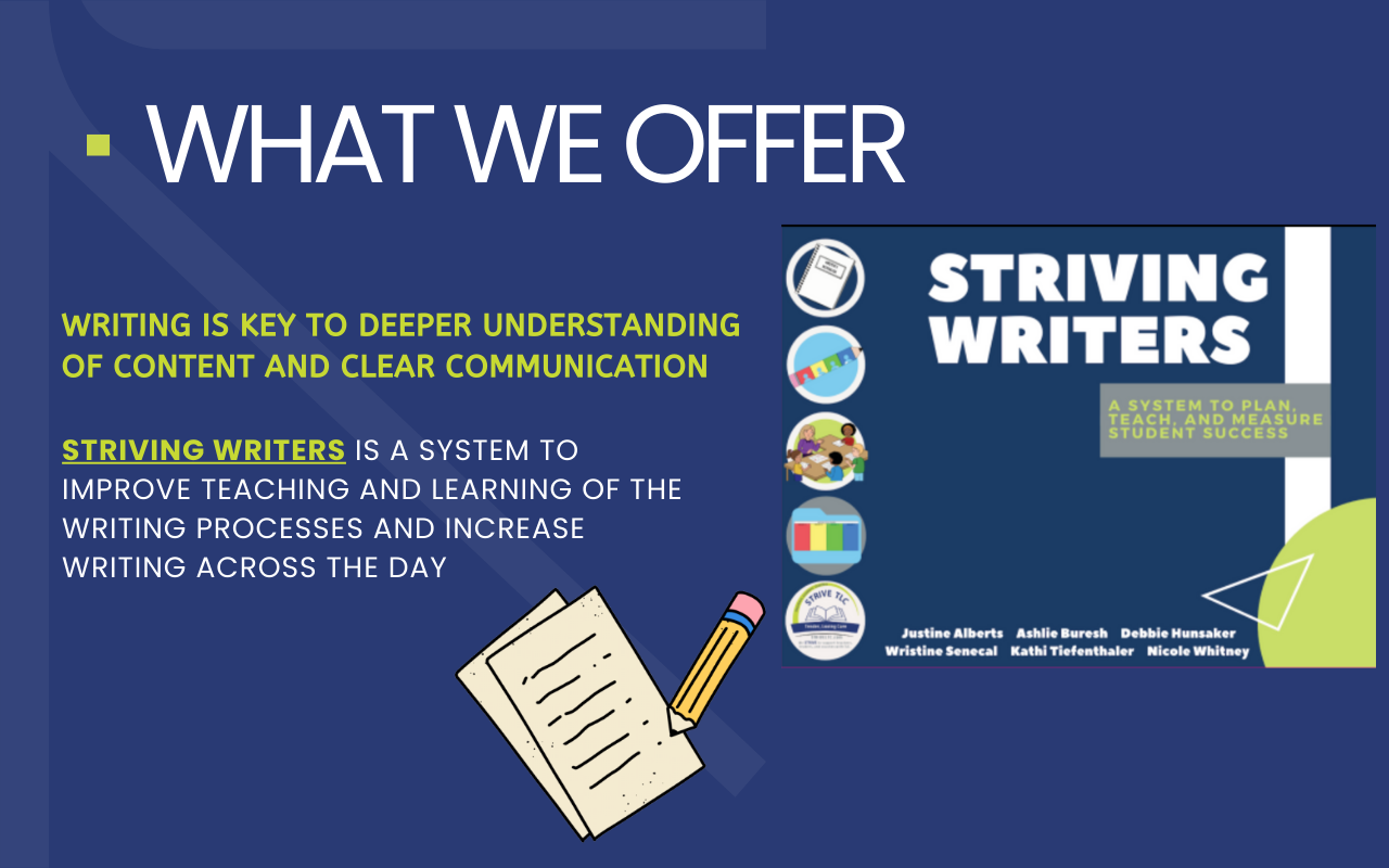Striving Writers - STRIVE TLC
